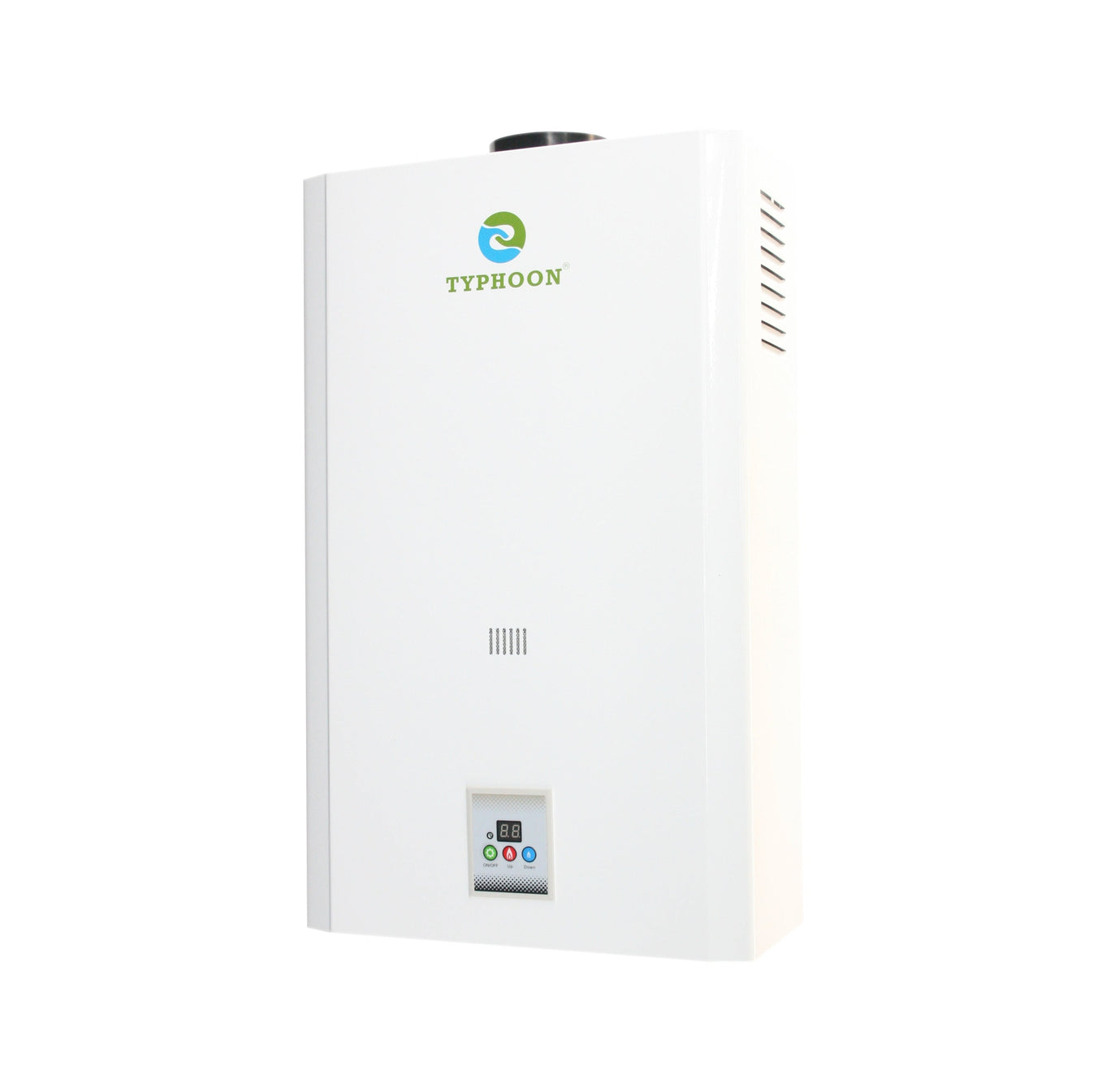Gas Geyser Typhoon 14L Constant Temperature – cleanflowza