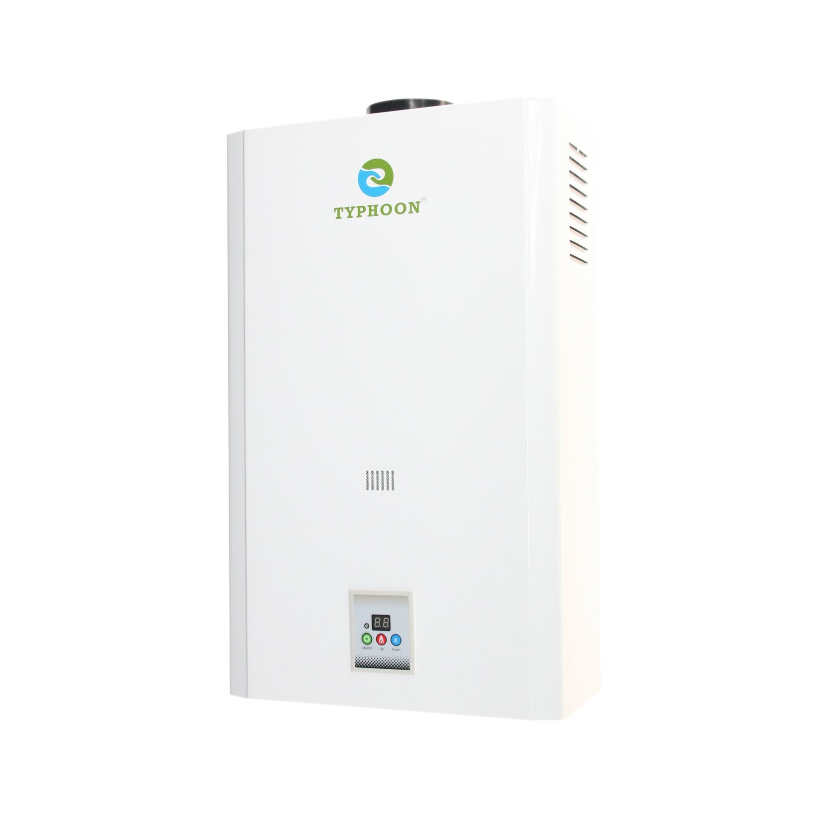 Gas Geyser Typhoon 14L Constant Temperature – cleanflowza