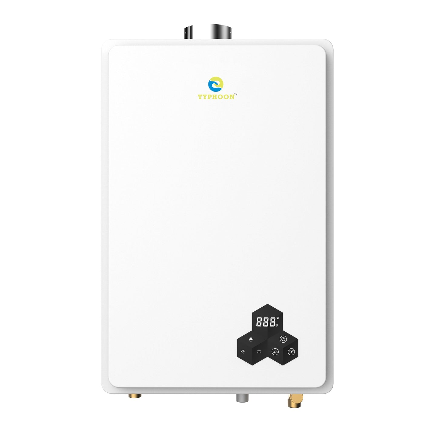 Gas Geyser Typhoon 20L Forced Fan – cleanflowza