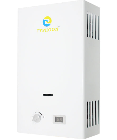 Gas Geyser Typhoon 10L Multi-Pressure – cleanflowza