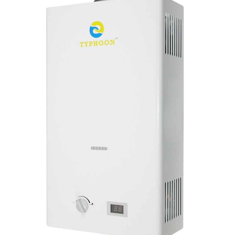 Gas Geyser Typhoon 12L Multi-Pressure – cleanflowza